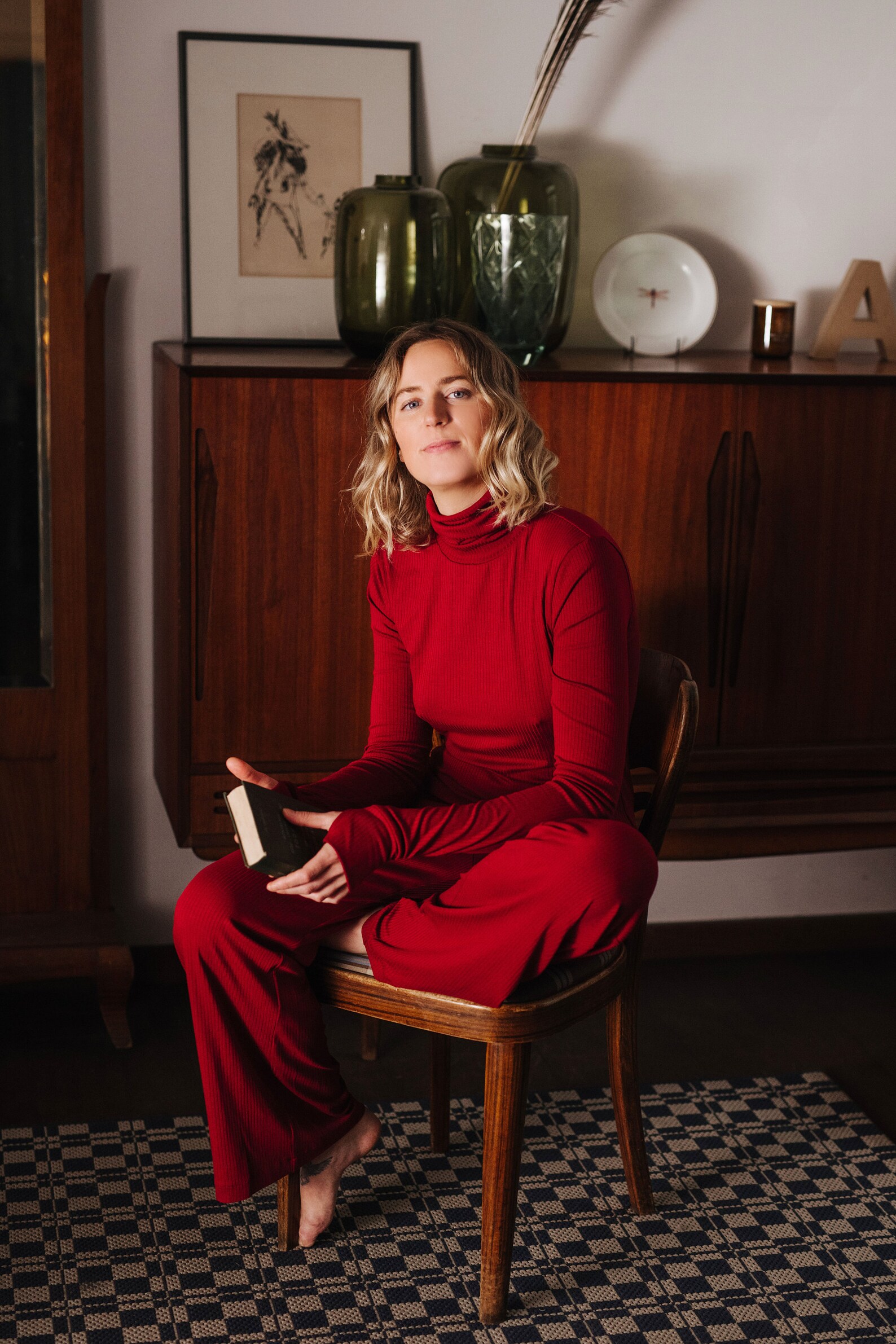 Mora Suit, Lounge Cotton Set, Burgundy Leisure Set, Home Wear, Women ...