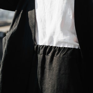 Houston Pants, Linen Pants, Wide Linen Trousers, Loose Fit Linen Pants ...