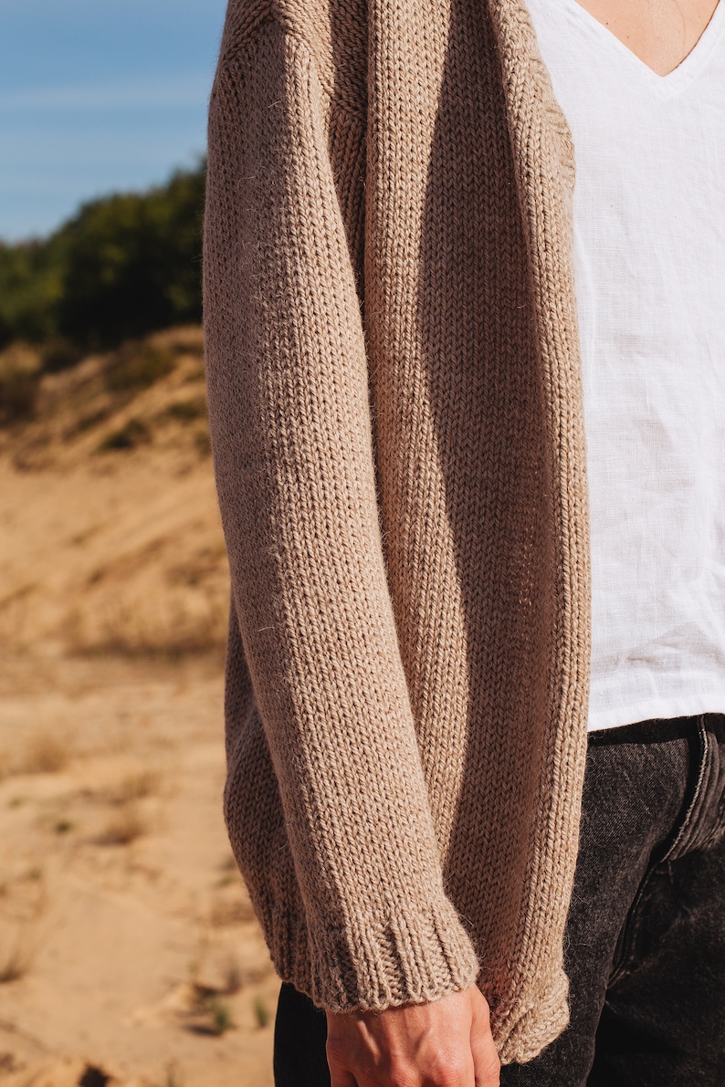 Alaska Cardigan Oversized Cardigan Chunky Wool Cardigan - Etsy