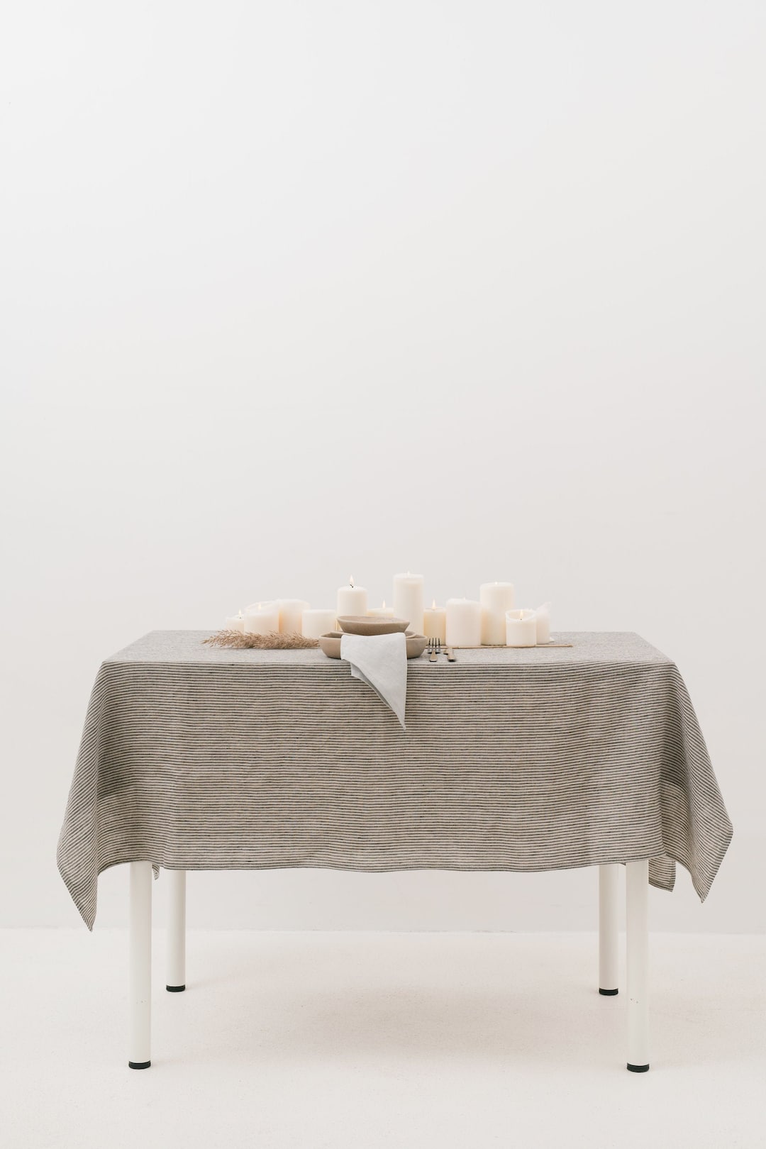 Linen Tablecloth, Linen Home, Tablecloth, Width 56