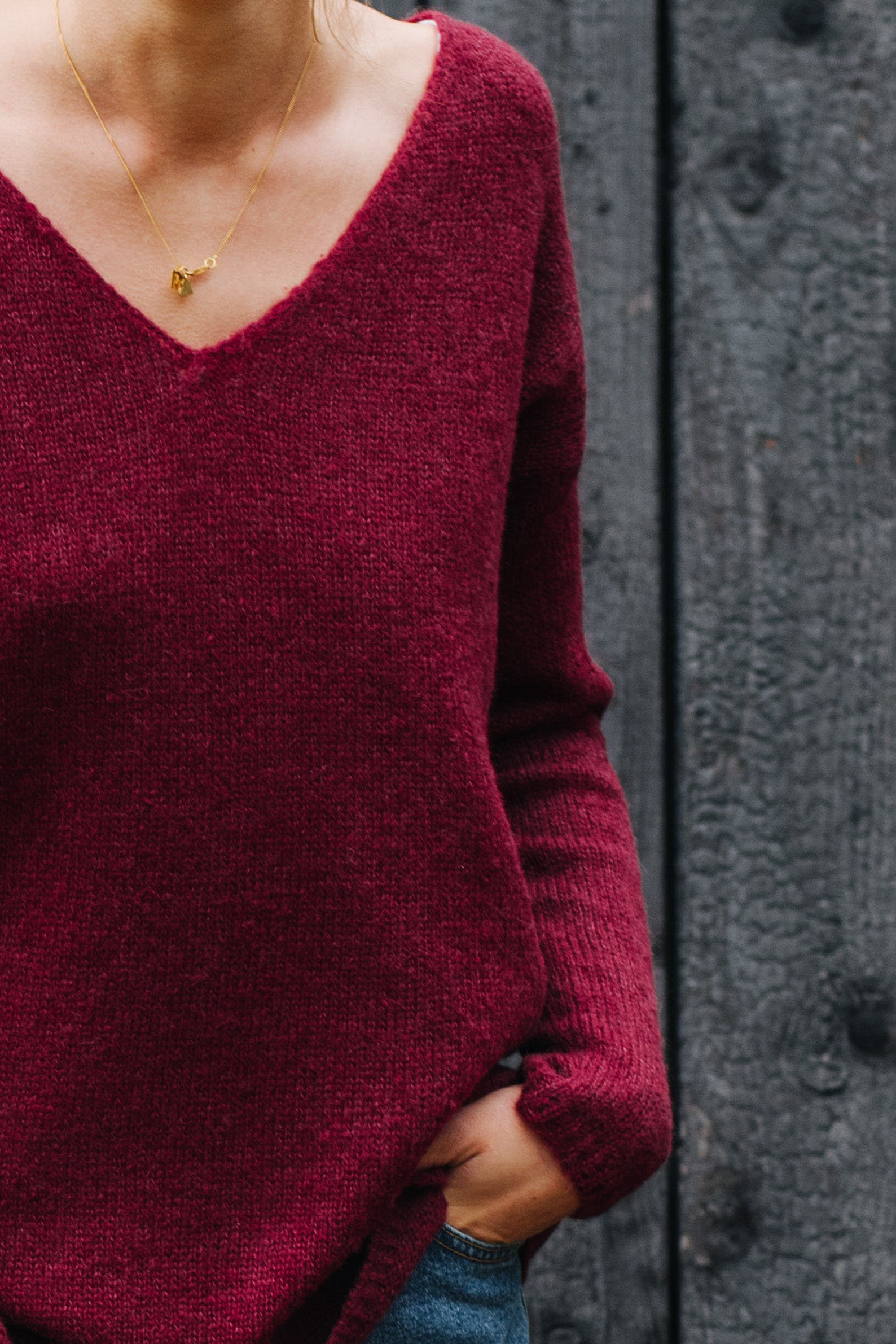Madeira Pullover - Alpaca Wool Sweater - Hand Knitted Pullover - Women ...