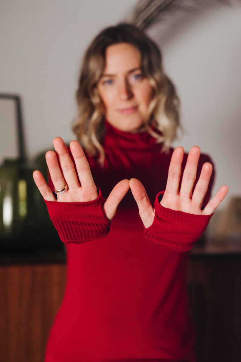 Mora Suit, Lounge Cotton Set, Burgundy Leisure Set, Home Wear, Women ...