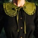 Linen Collar, Removable Linen Collar, Linen Collar for Dresses and Tops ...