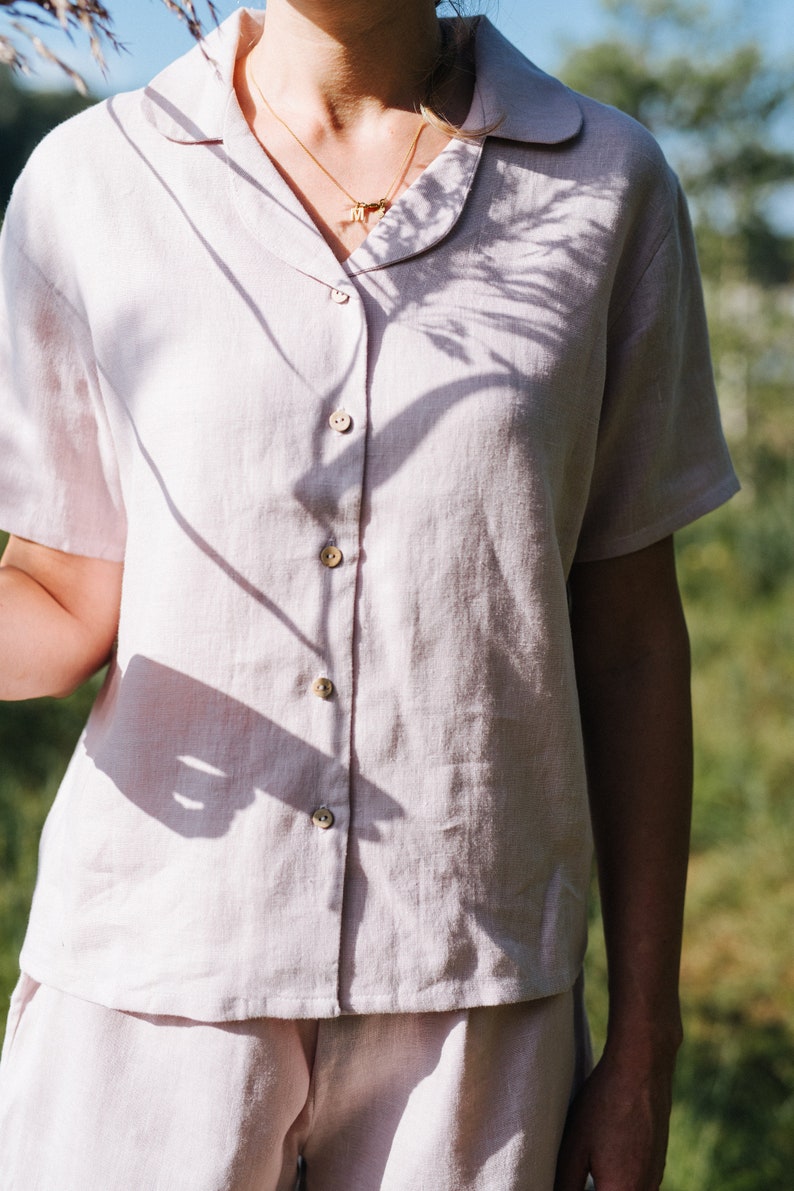 Lima Pyjamas Linen Pyjamas Linen PJ's Women's | Etsy