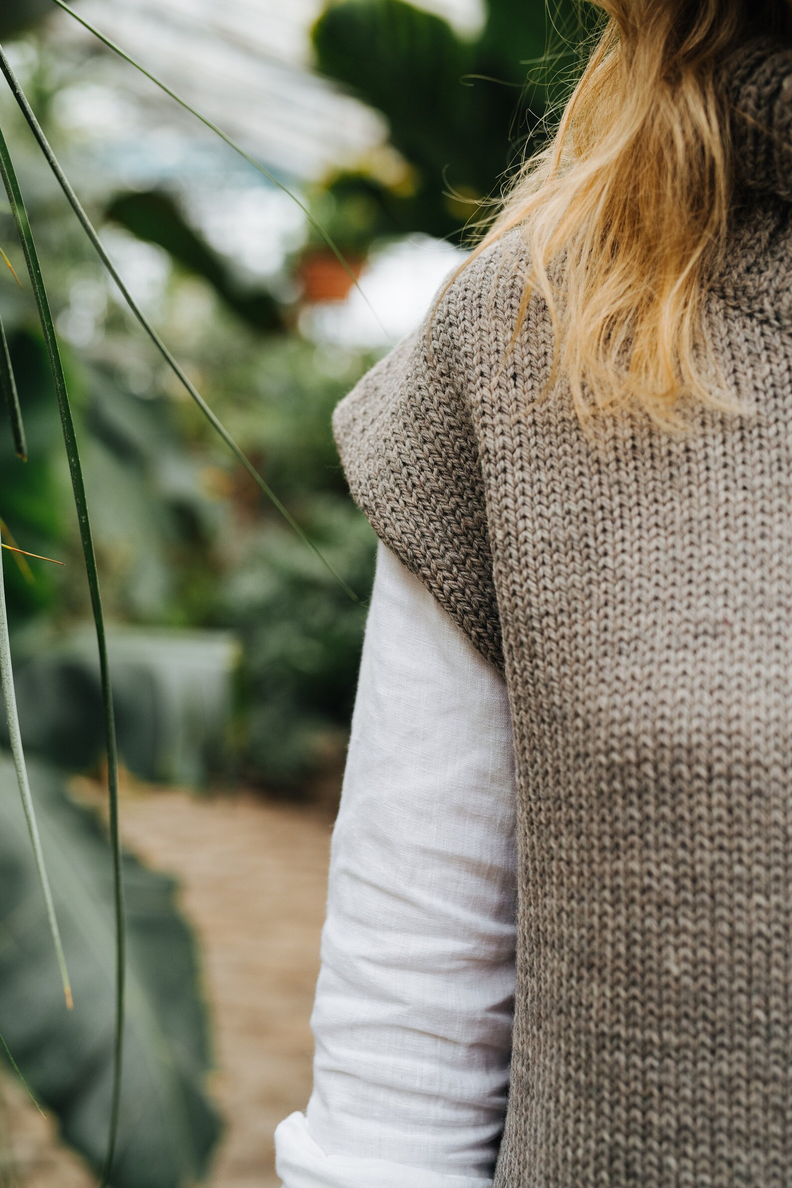 Texas Vest, Long Vest, Wool Pullover, Boho Pullover, Brown Sweater ...