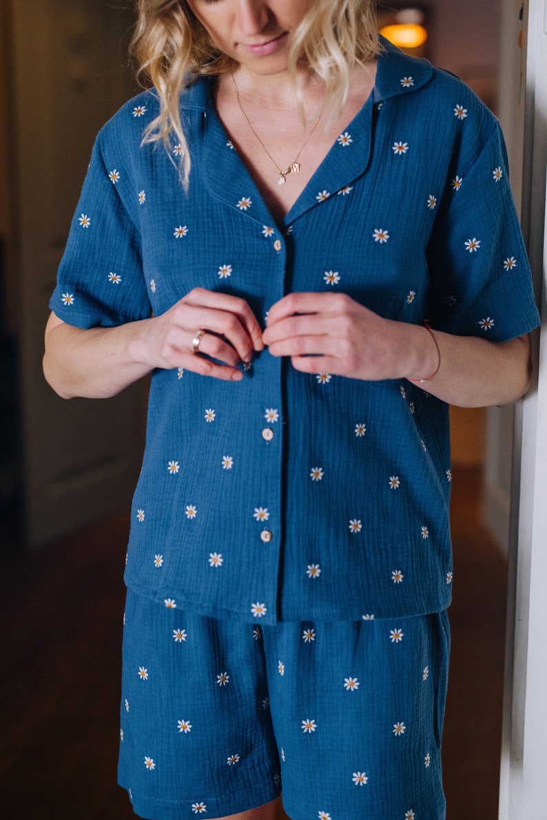 Lima Pyjamas, Double Gauze Pyjamas, Summer Pyjamas, Floral Pyjamas ...
