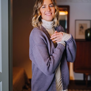 Alaska Cardigan - Oversized Cardigan - Chunky Cardigan - Loose Fit ...