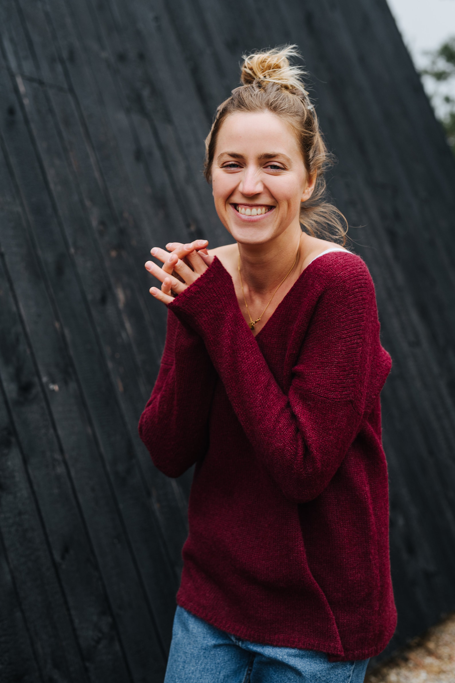 Madeira Pullover - Alpaca Wool Sweater - Hand Knitted Pullover - Women ...