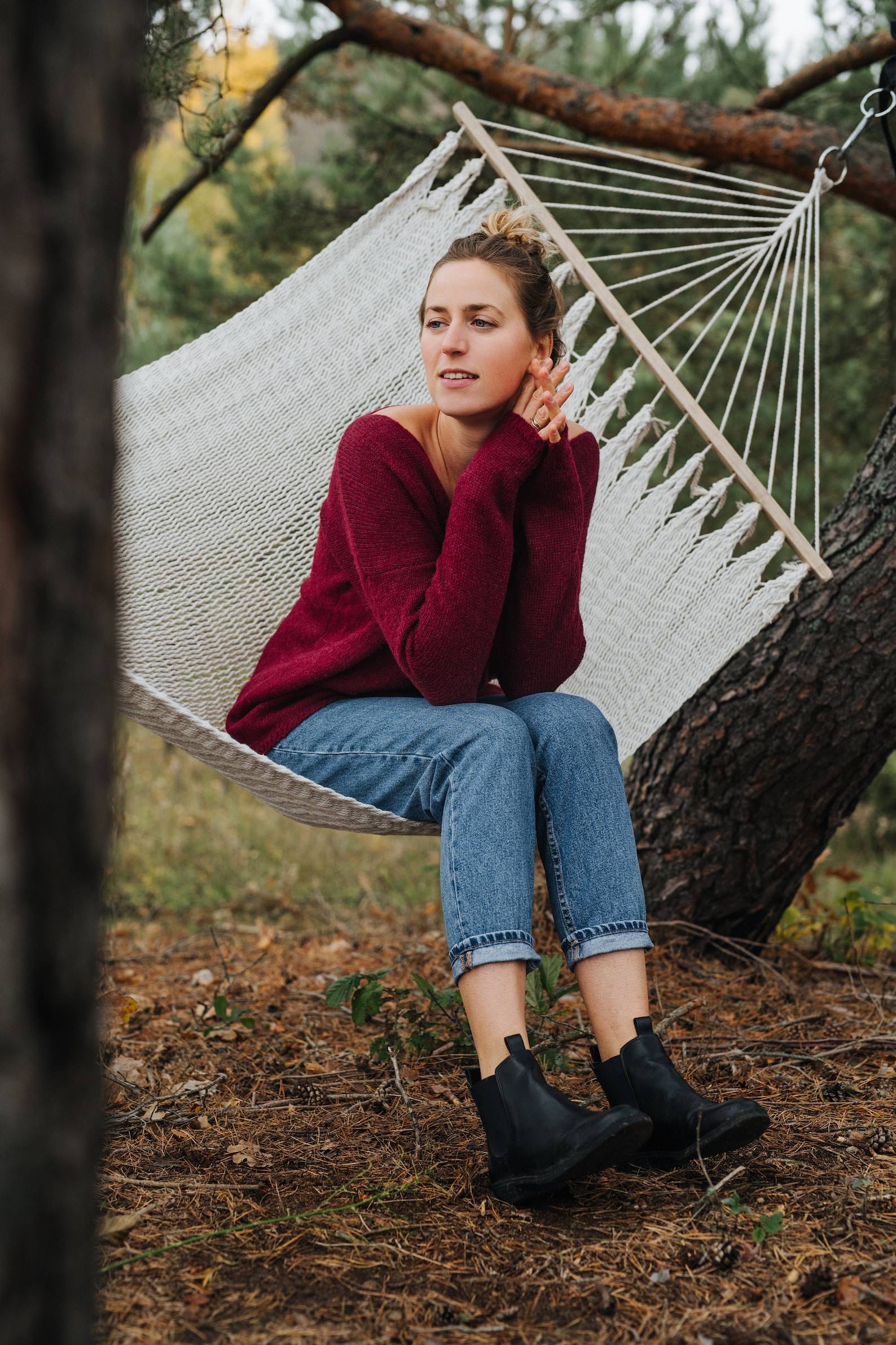 Madeira Pullover - Alpaca Wool Sweater - Hand Knitted Pullover - Women ...