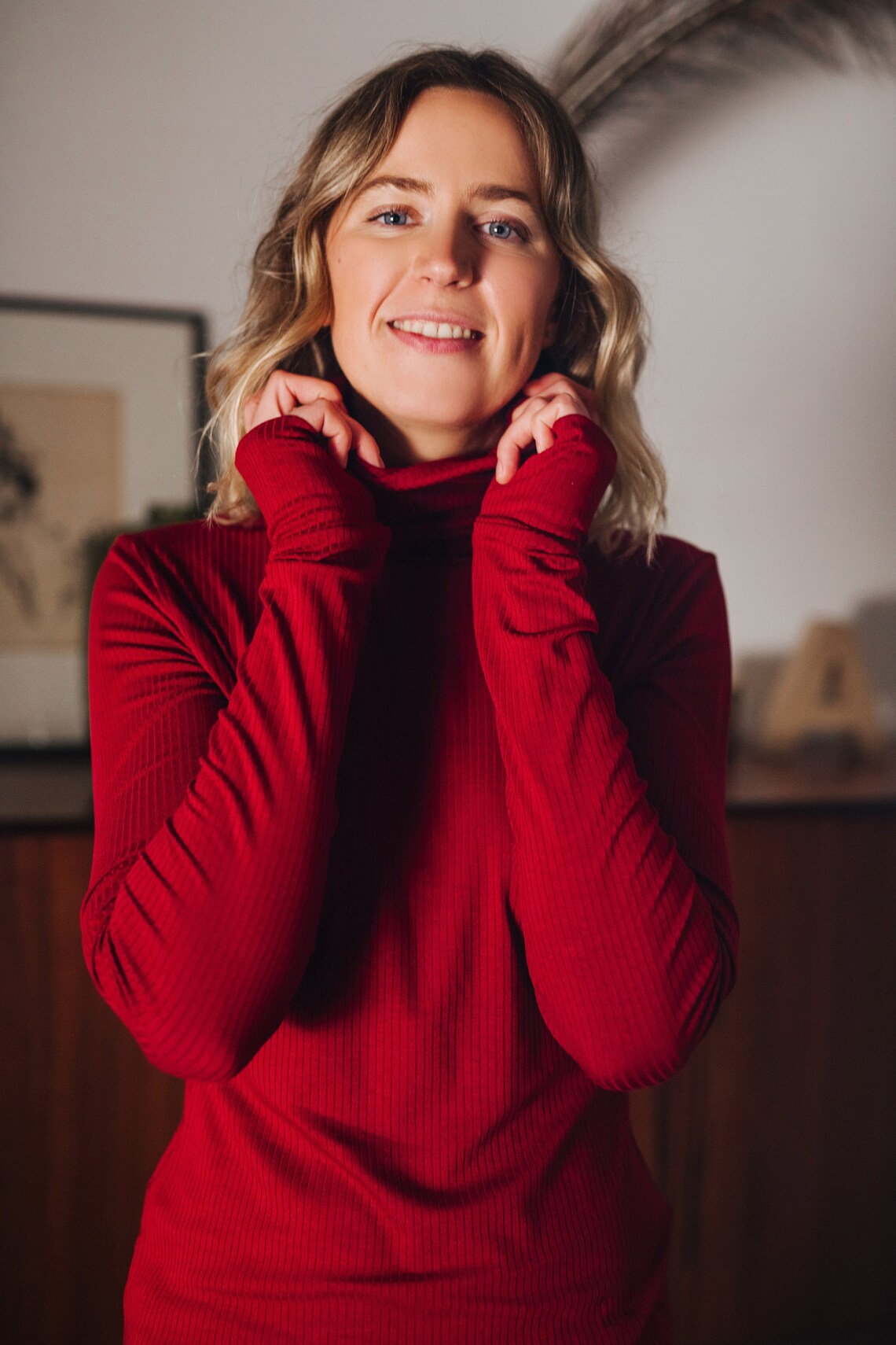 Mora Suit, Lounge Cotton Set, Burgundy Leisure Set, Home Wear, Women ...
