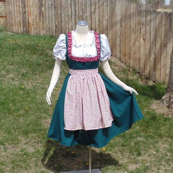German Beer Girl Costume Etsy