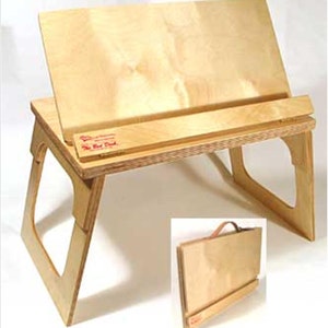 The Bed Desk Portable Crafting Painting Reading Laptop Book Stand ...