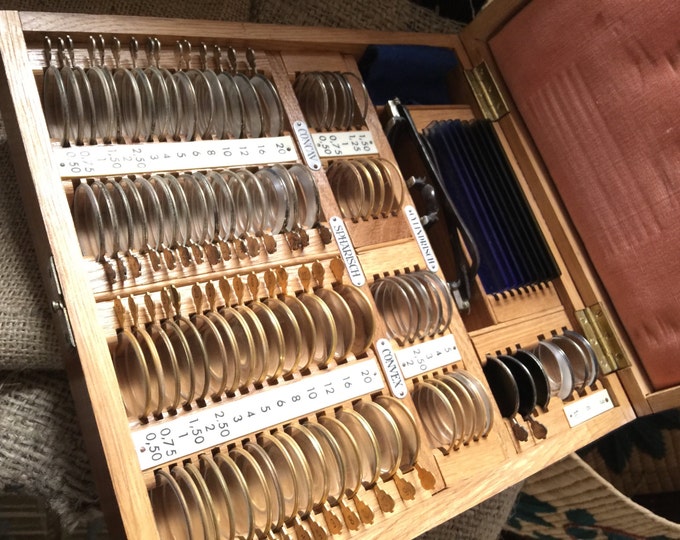 German Optometry Optometrist Trial Optical Lens Kit Set - Etsy