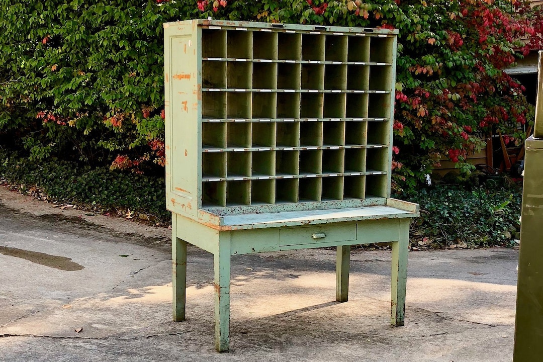 Post Office, PO, Postal Sorting Cabinet, Organizer, Display, Divided ...