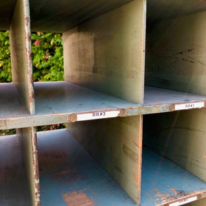 Post Office, PO, Postal Sorting Cabinet, Organizer, Display, Divided ...