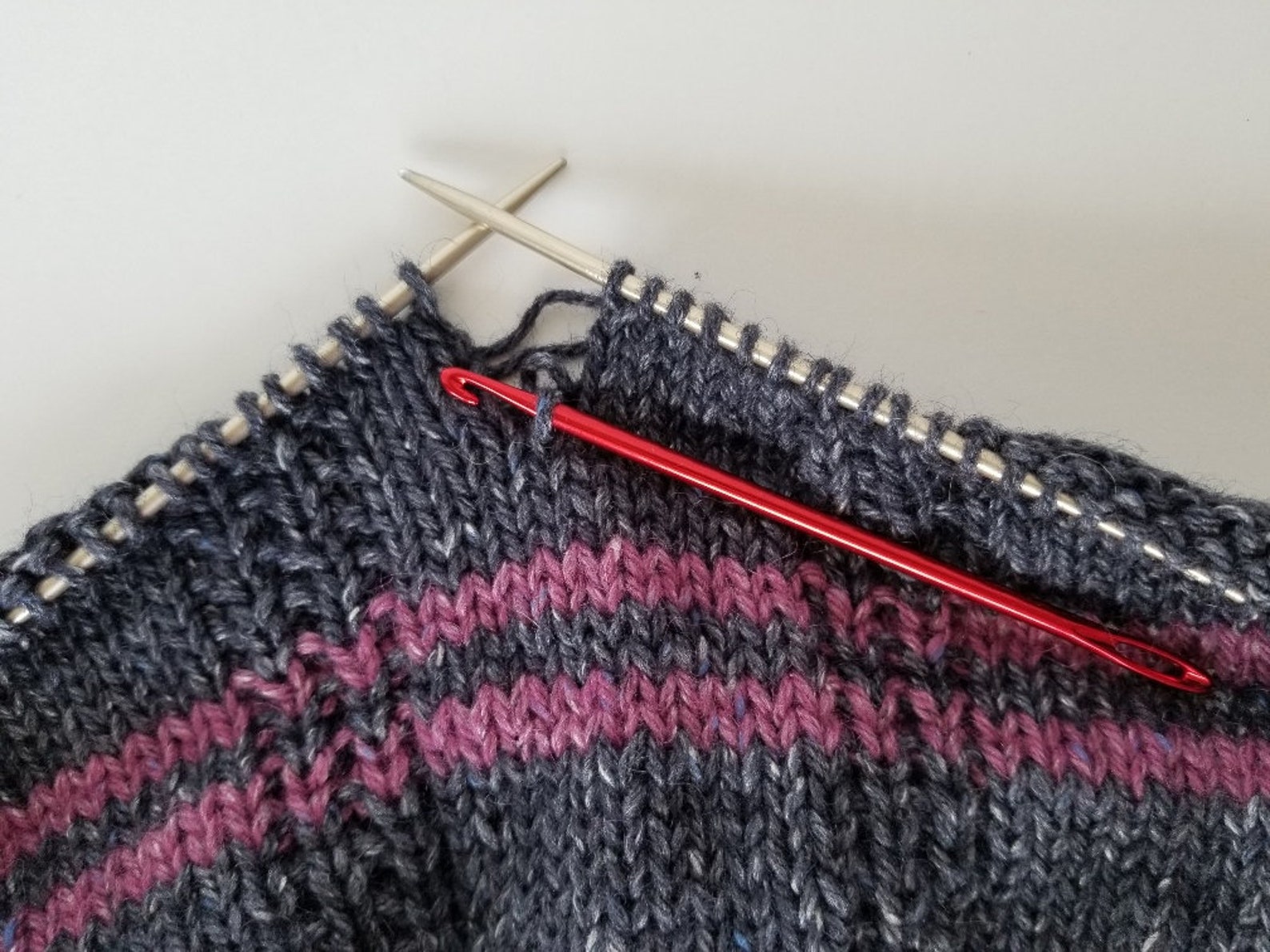 Locker Hook // Weaving Tool, 4.75", 6.5", 8", or 10" (g/4mm) - Etsy