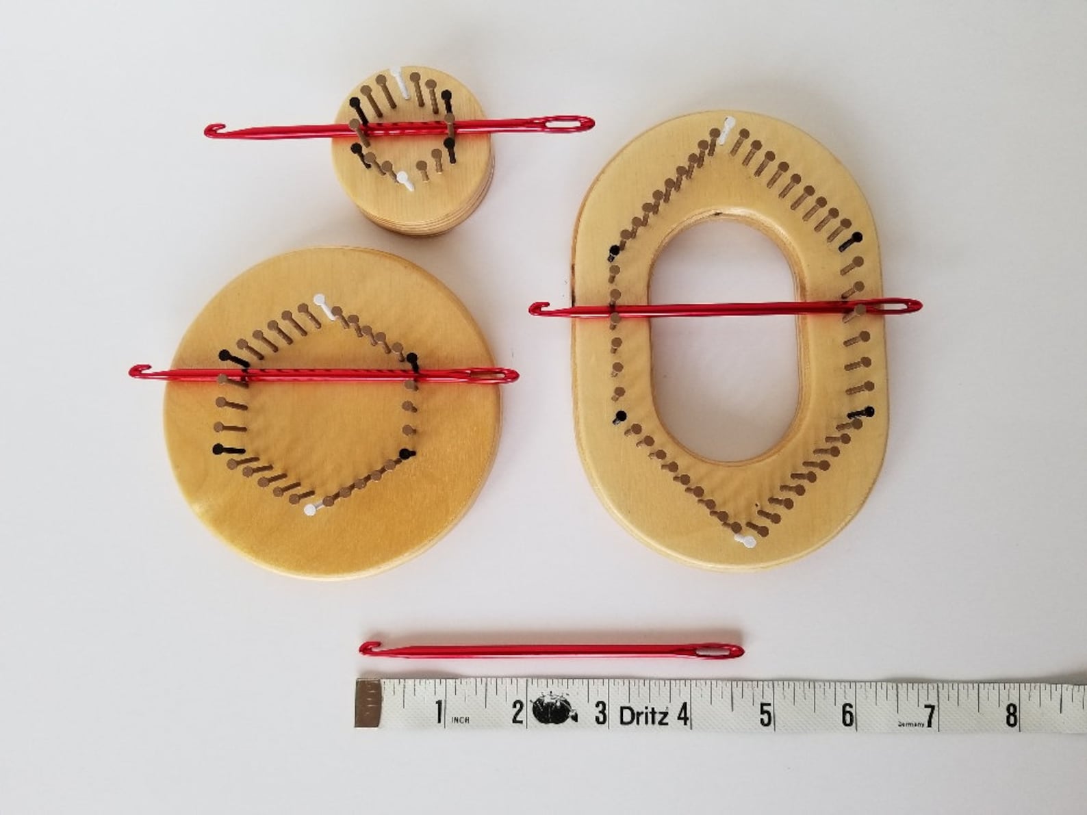 Locker Hook // Weaving Tool 4.75 6.5 8 | Etsy