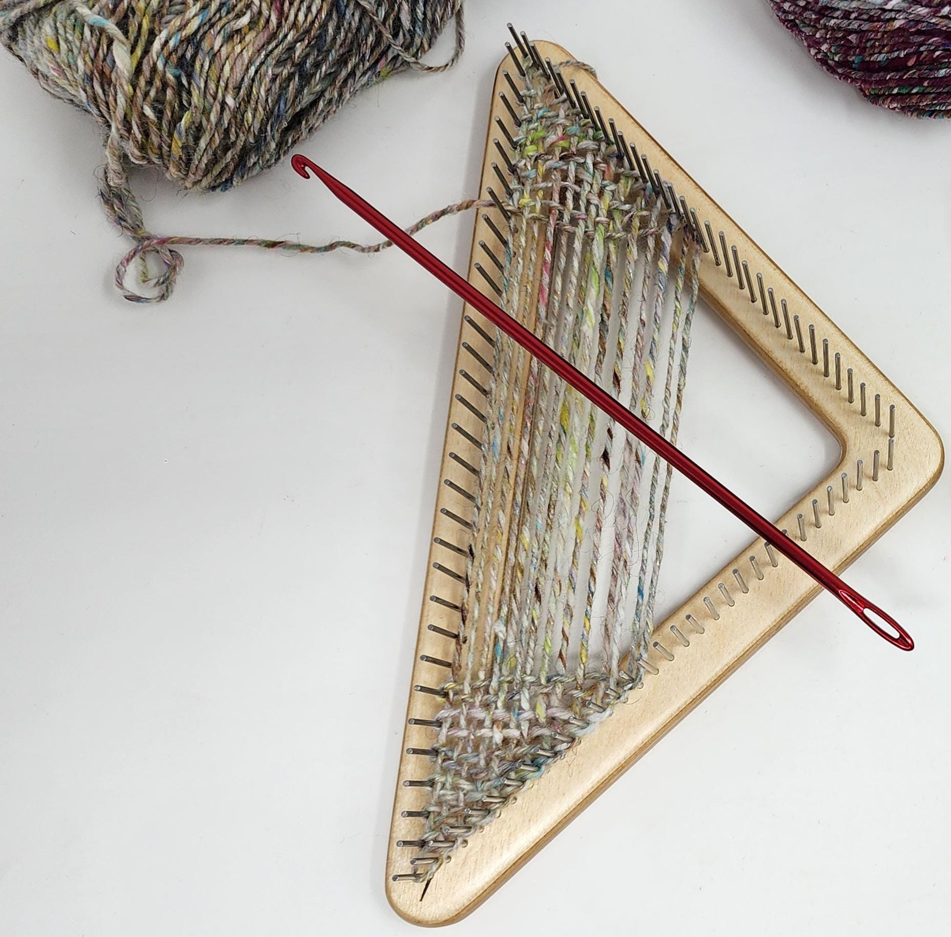 Righttri 6" - R (regular Sett) - Triangle Pin-loom Kit - Etsy