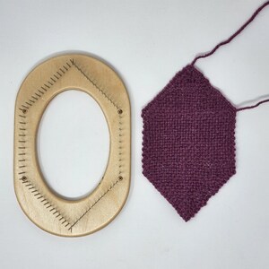 Elongon™ 3" - Elongated Hexagon Pin Loom Kit - "r" for Worsted Weight ...