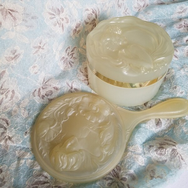 Art Nouveau Compact - Etsy