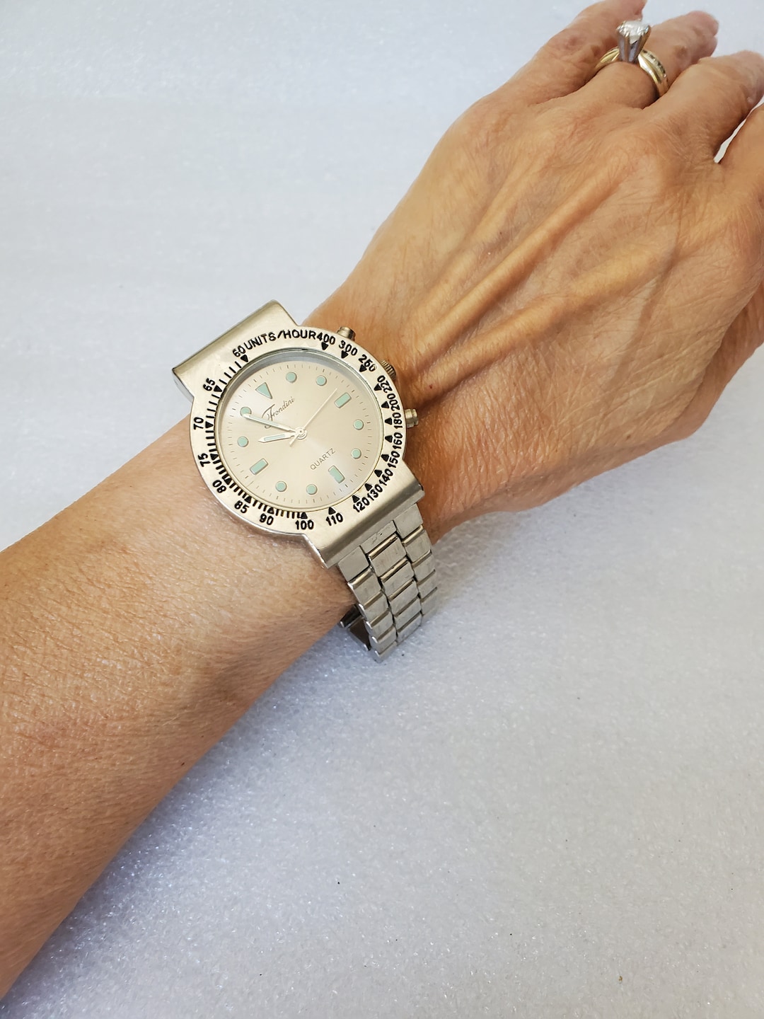 Vintage Men's Fondini Submariner Style Watch: Stainless Steel, New ...