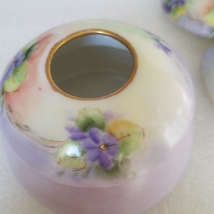 Antique 5-piece Porcelain Vanity Set Made by Rawson & Vighaud Limoges ...