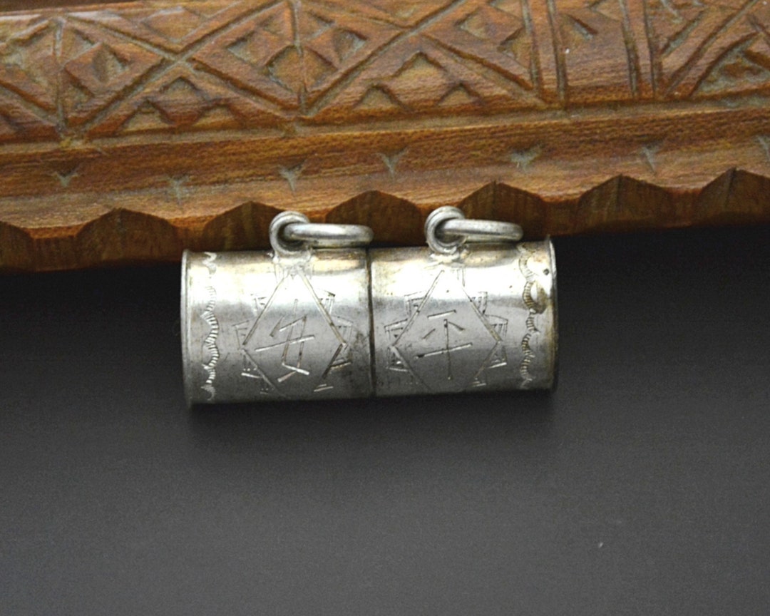 Openable Chinese Silver Box Amulet Pendant - Etsy