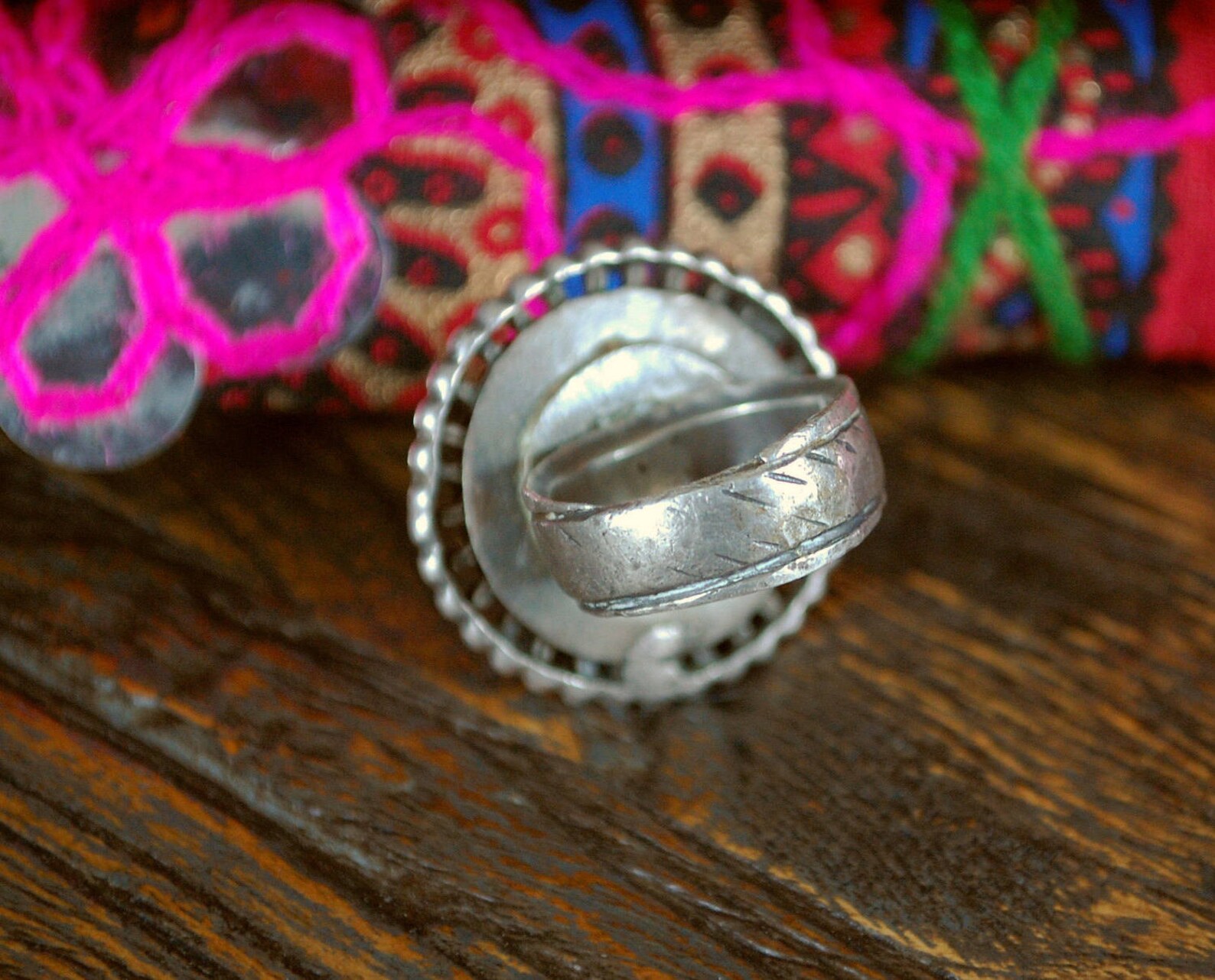 Old Rajasthani Silver Ring Size 6.5 Ethnic Tribal Indian - Etsy