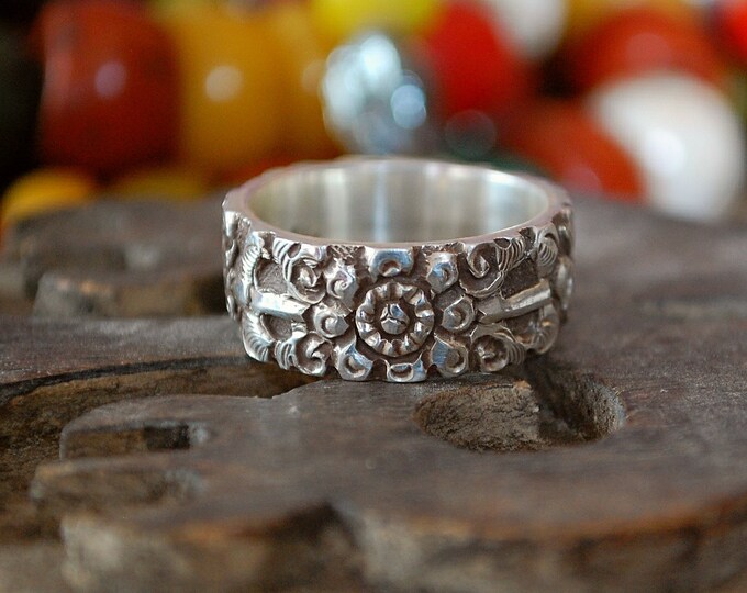Om Band Ring Om Mani Padme Hum - Etsy