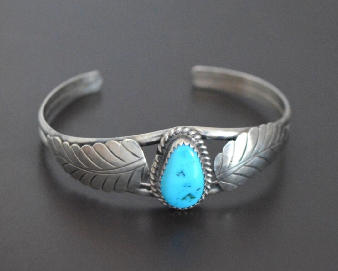 Native American Turquoise Cuff Bracelet - Turquoise Cuff Bracelet - Etsy