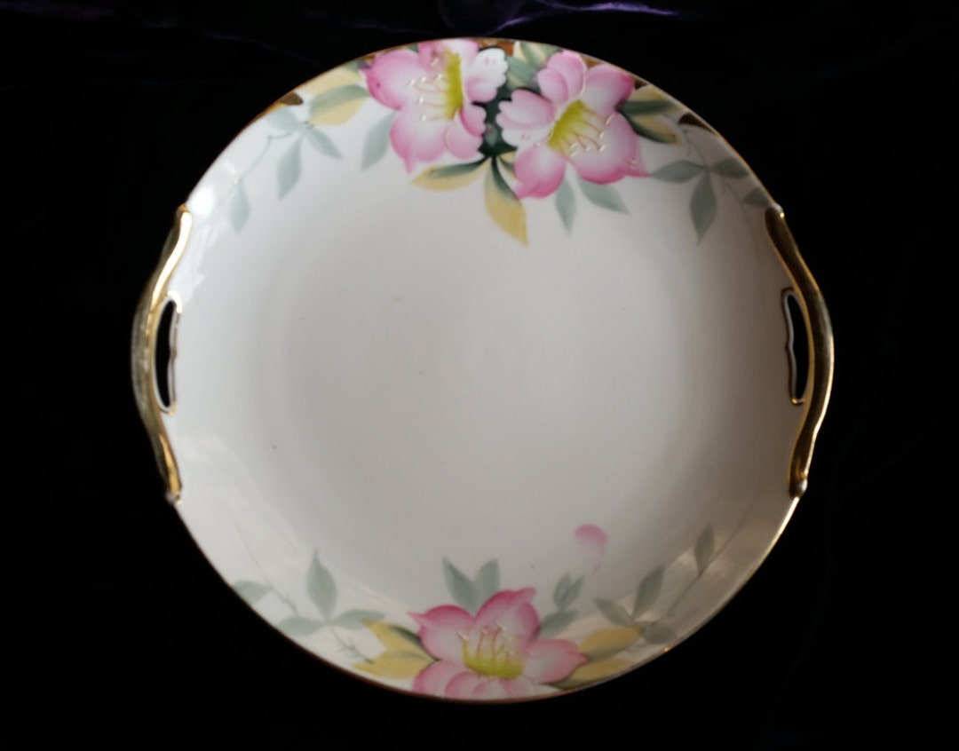 Platter Noritake Azalea Hand Painted Japan Morimura 1920s 1930s Fine ...