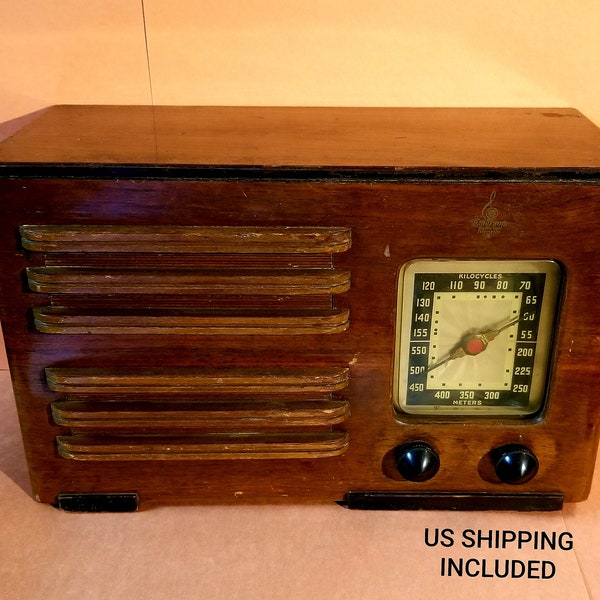 Antique Radio Cabinet - Etsy