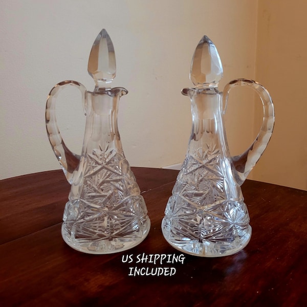 Crystal Cruets - Etsy