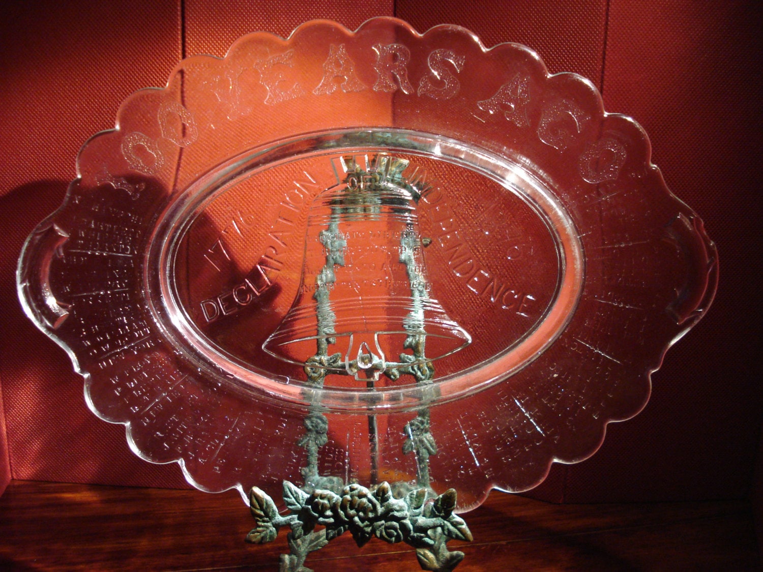 Liberty Bell Centennial Goblets 1876 EAPG Group of Eleven - Etsy