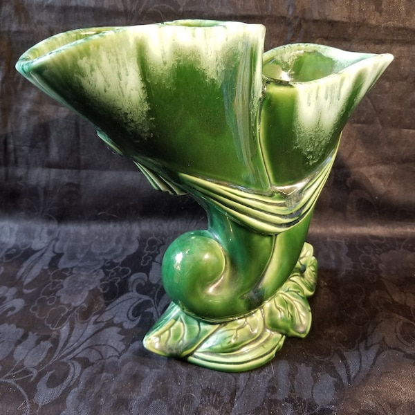 Cornucopia Vase - Etsy