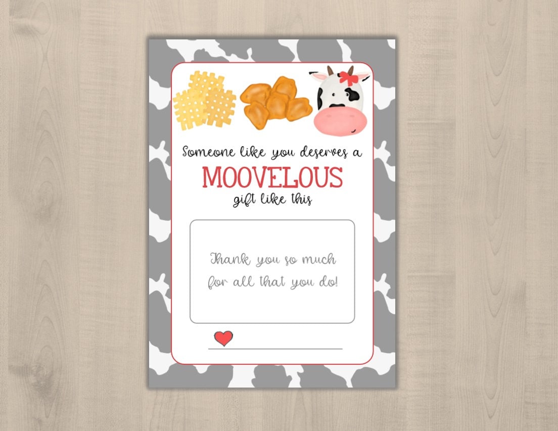 Chicken Nugget Gift Card Holder Teacher Appreciation - Etsy