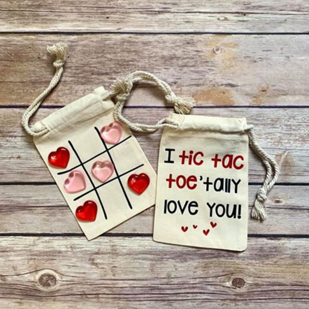Valentine's Day Tic Tac Toe, Tic Tac Toe Valentines, Classroom Gift ...