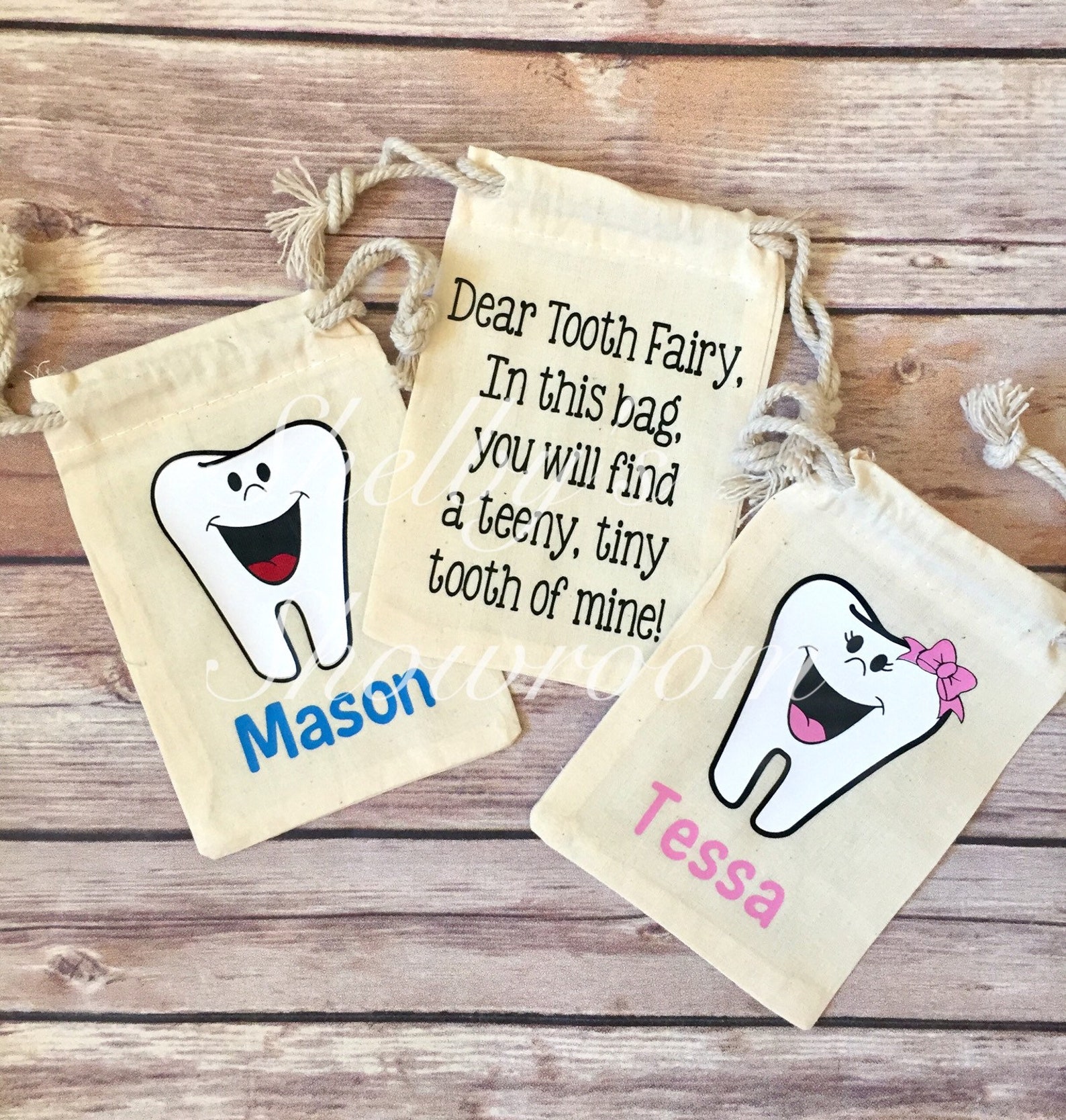 Personalized Tooth Fairy Bag Tooth Fairy Pouch Tooth Fairy - Etsy