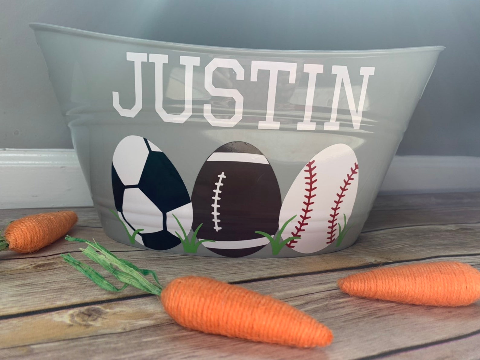 Personalized Easter Buckets Customized Easter Bucket Easter - Etsy