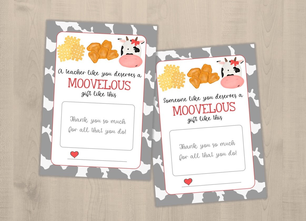 Chicken Nugget Gift Card Holder Teacher Appreciation - Etsy