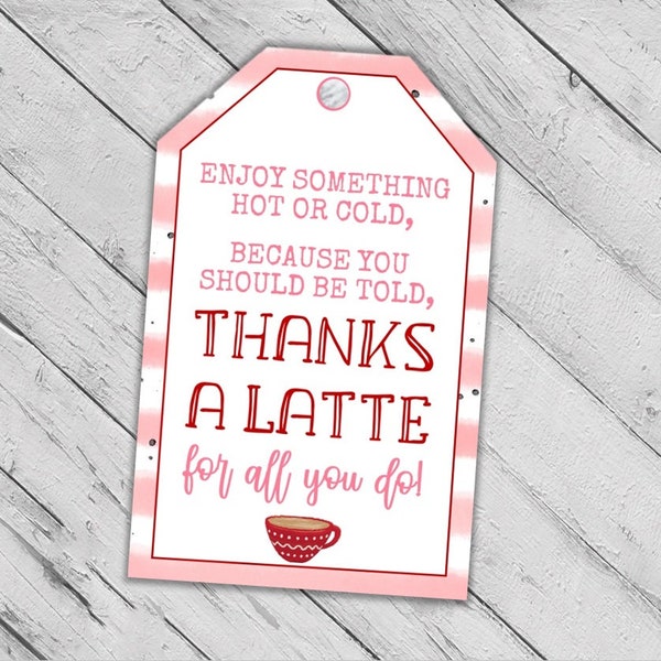 Coffee Gift Tag - 60+ Gift Ideas for 2024