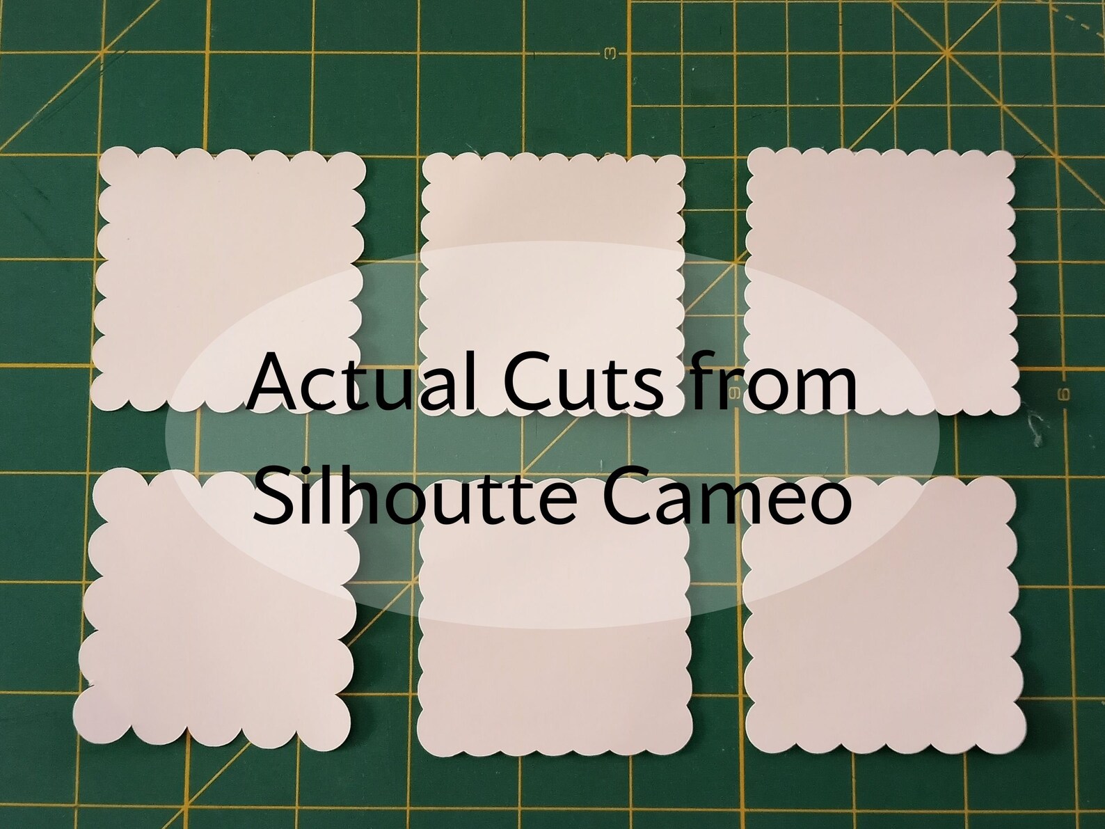 Scalloped Squares SVG for Crafting - Etsy