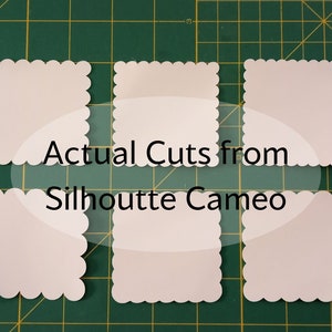 Scalloped Squares SVG for Crafting - Etsy