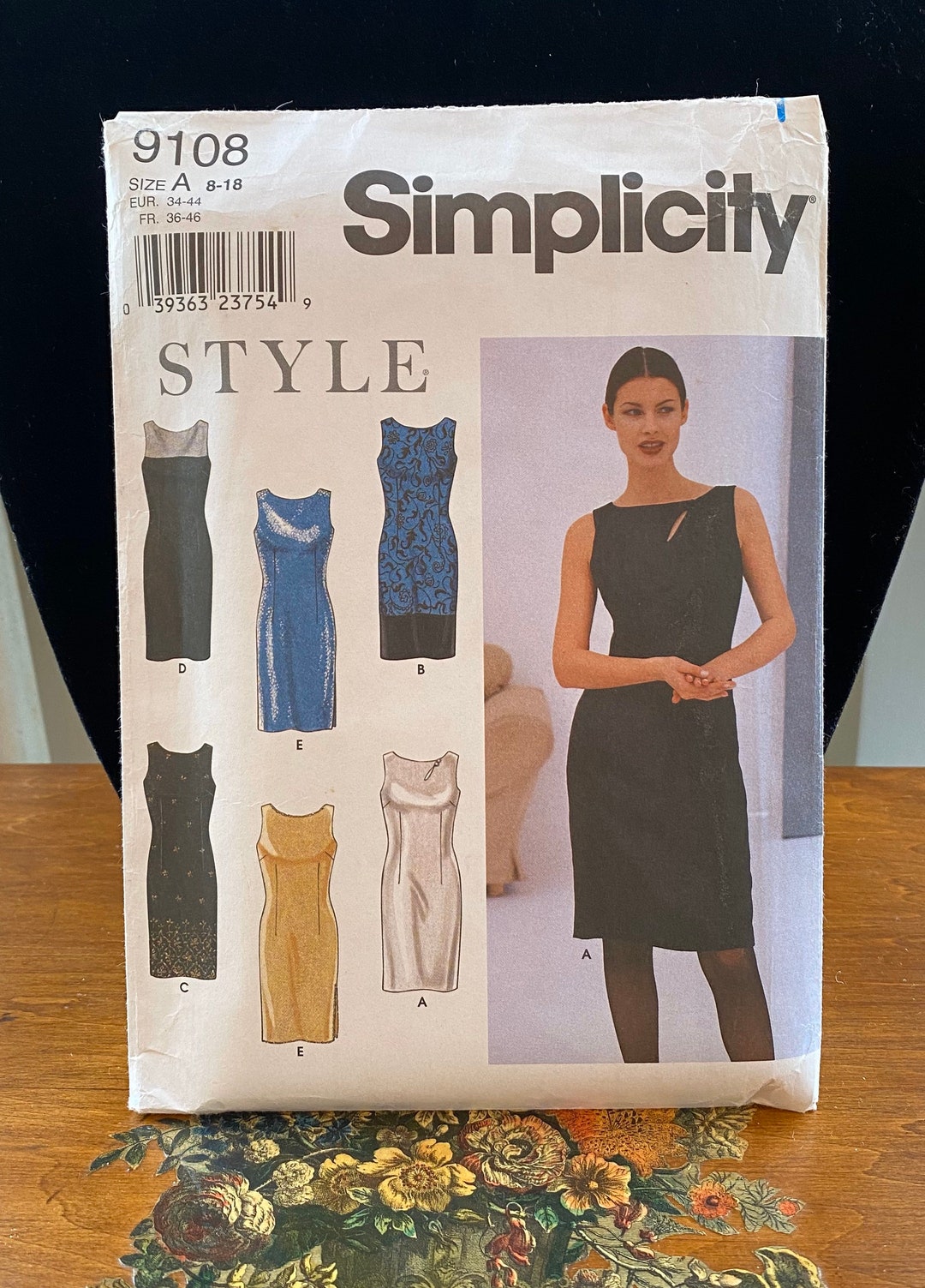 Simplicity/style Assorted Sheath Dresses, Day to Evening Dress, Side ...