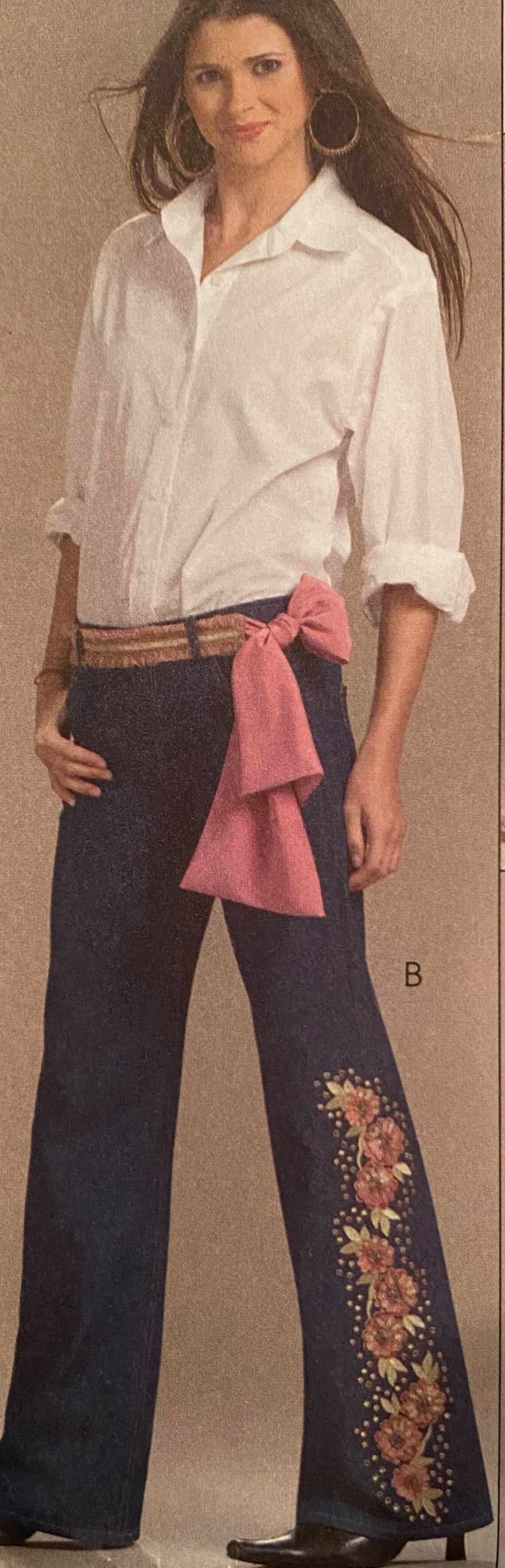 Mccall’s Misses’ "the Perfect Jean" Fly Front, Back Yoke, 5pocket ...