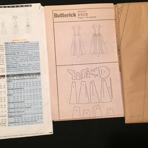 RARE Butterick Wedding Gown off Shoulder Sleeveless, Basque Waist ...