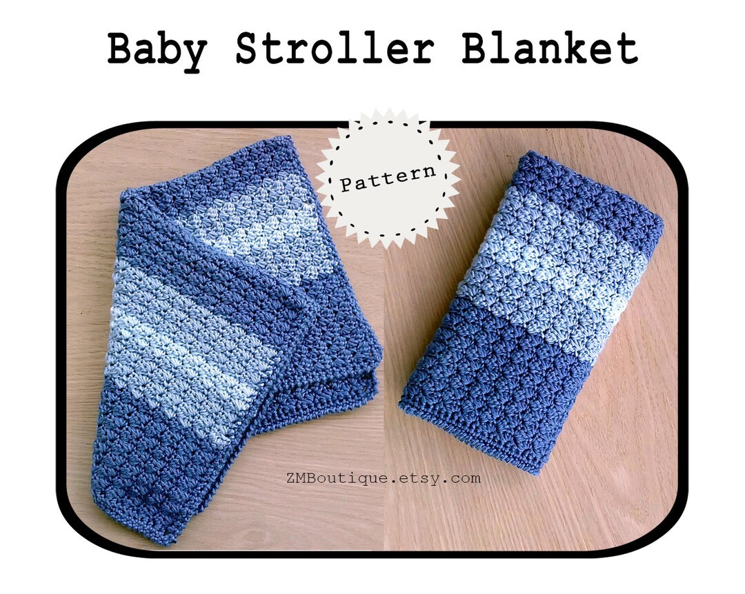 Crochet Baby Blanket Pattern PDF Crochet Pattern, Mini Blanket, Car ...