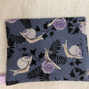 Snail Flat Zipper Coin Purse, Snail Credit Card Wallet, Snail Pocket ...