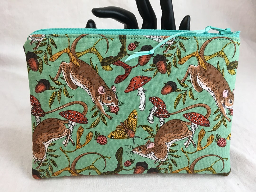 Rats Medium Padded Zipper Bag, Cosmetic Bag, Gadget Bag, Travel Pouch ...