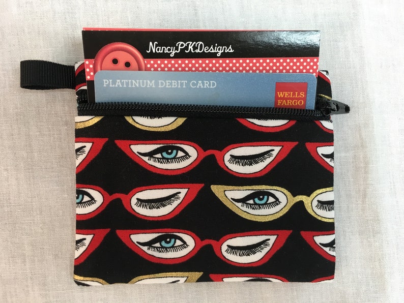 Mickey/minnie Mouse Coin Purse Earbud Credit Card Music | Etsy